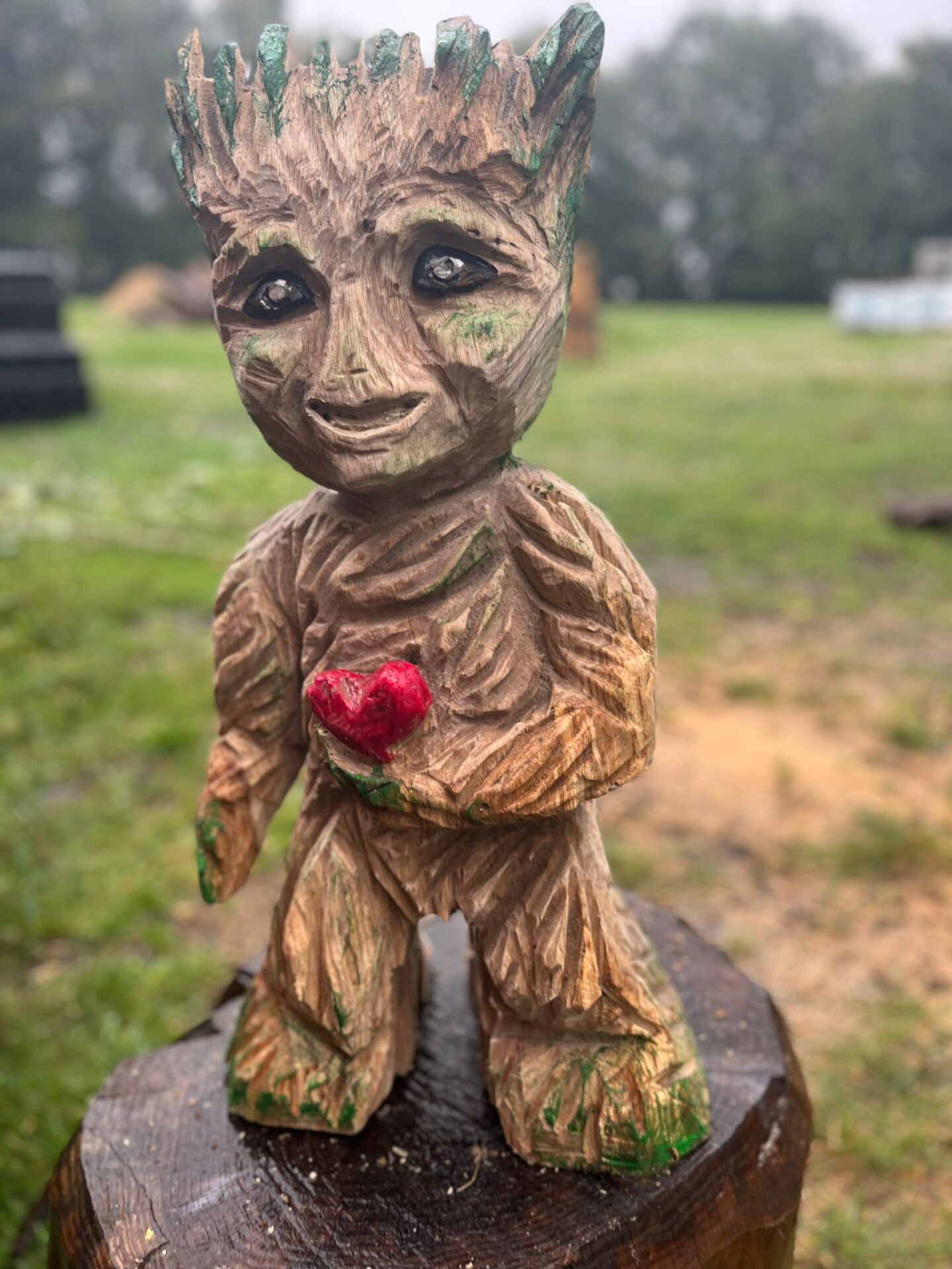 Baumwesen Skulptur nach deinen Wünschen aus Holz gefertigt